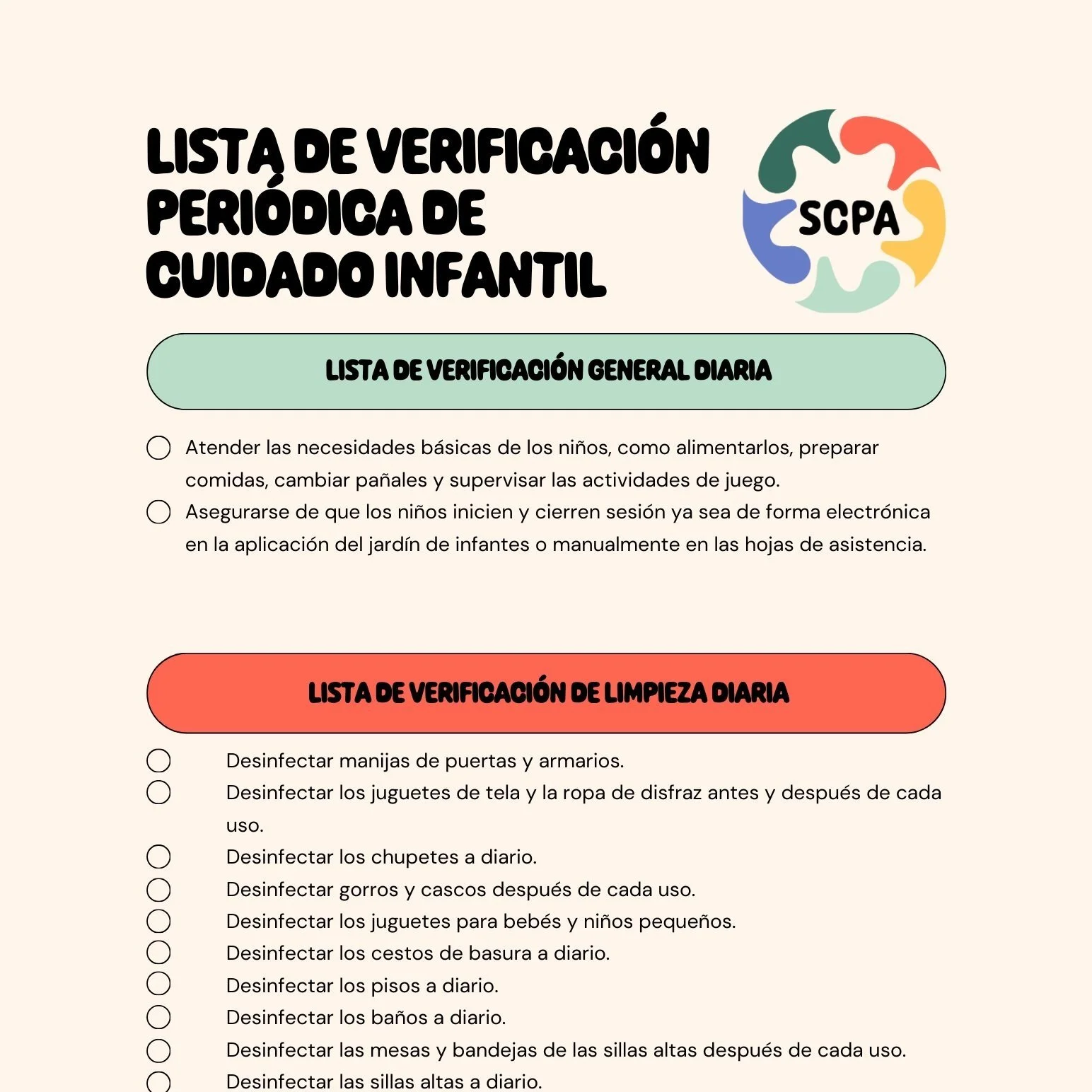 Language Access (Spanish) | Somali Childcare Provider Association