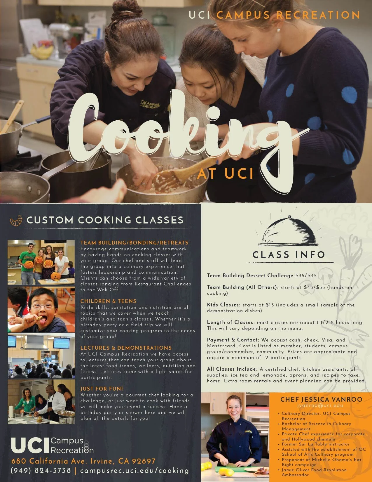 Cooking Demonstration Flyer