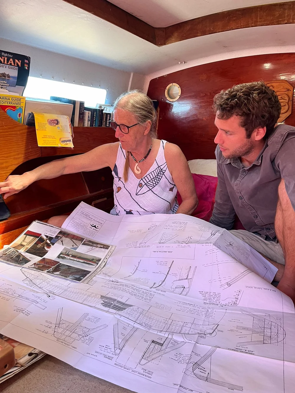 Life at anchor on Spirit of Gaia, James Wharram Designs’ Pahi 63 ...