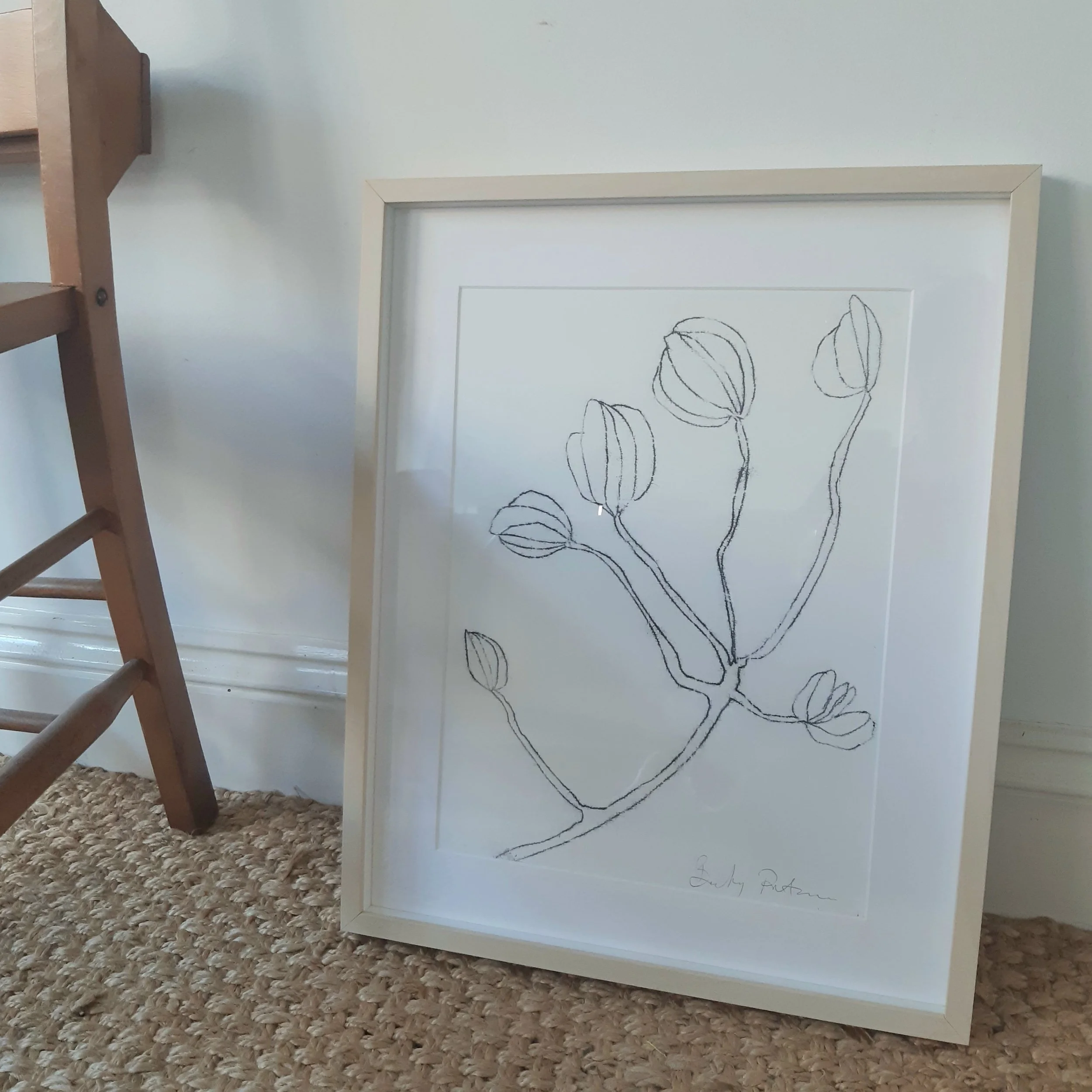 Botanical Art — FOUR PEAS IN A POD