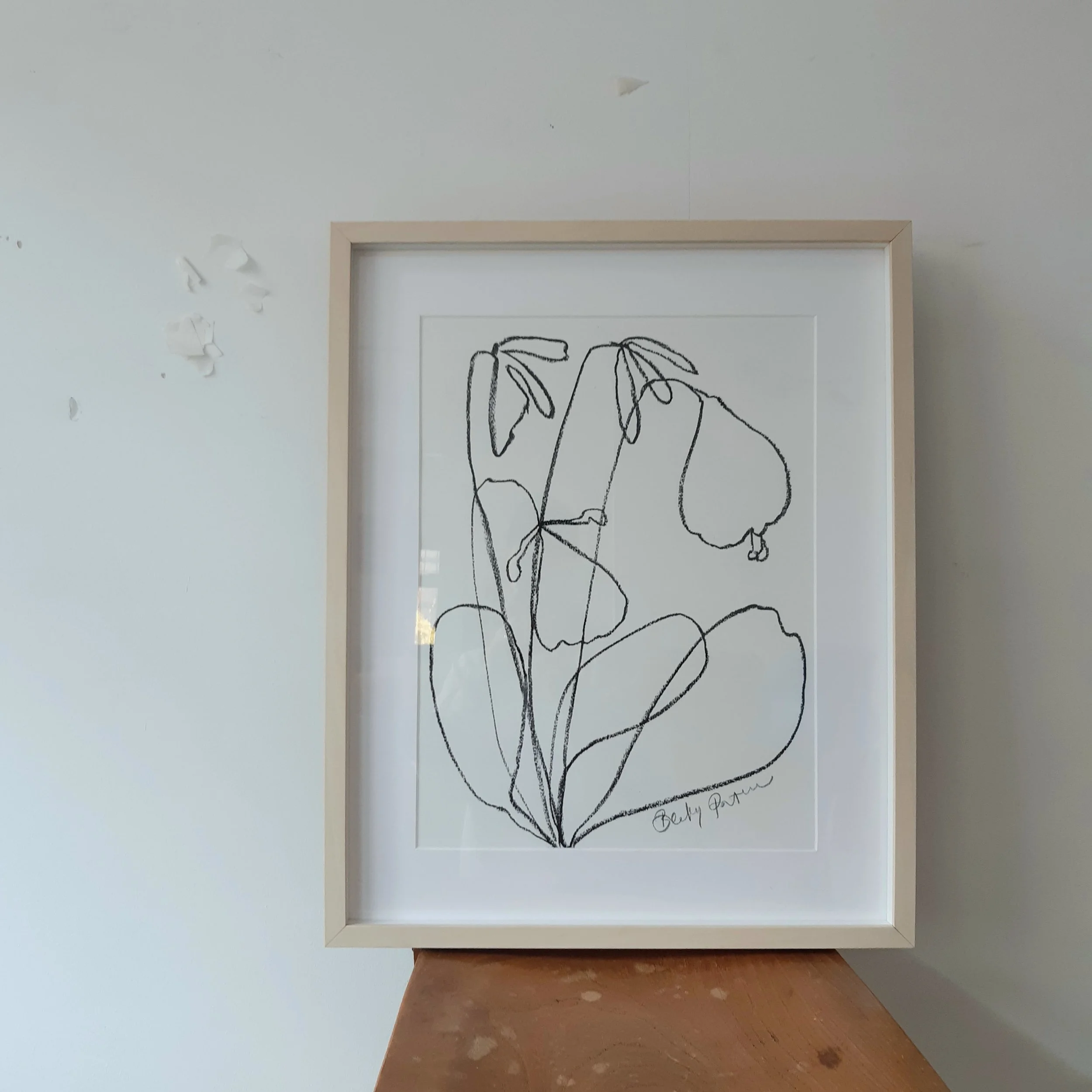 Botanical Art — FOUR PEAS IN A POD