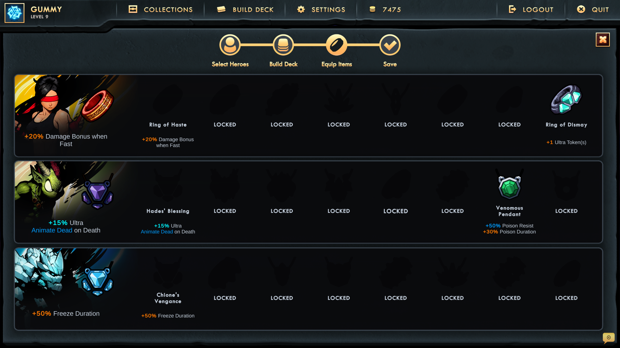 Collections Haste