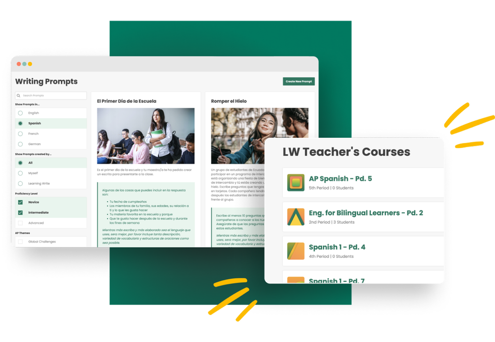 LearningWrite Online Language Writing Platform