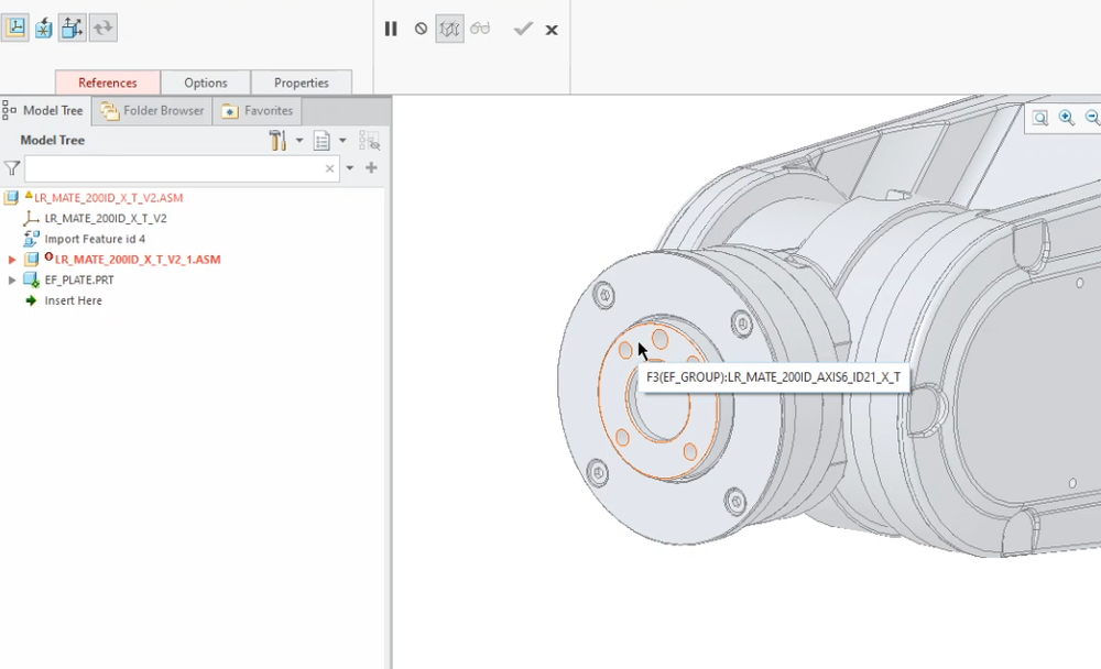 Creo Parametric Tutorial: Publish Geometry vs. Copy Geometry (Top-Down ...