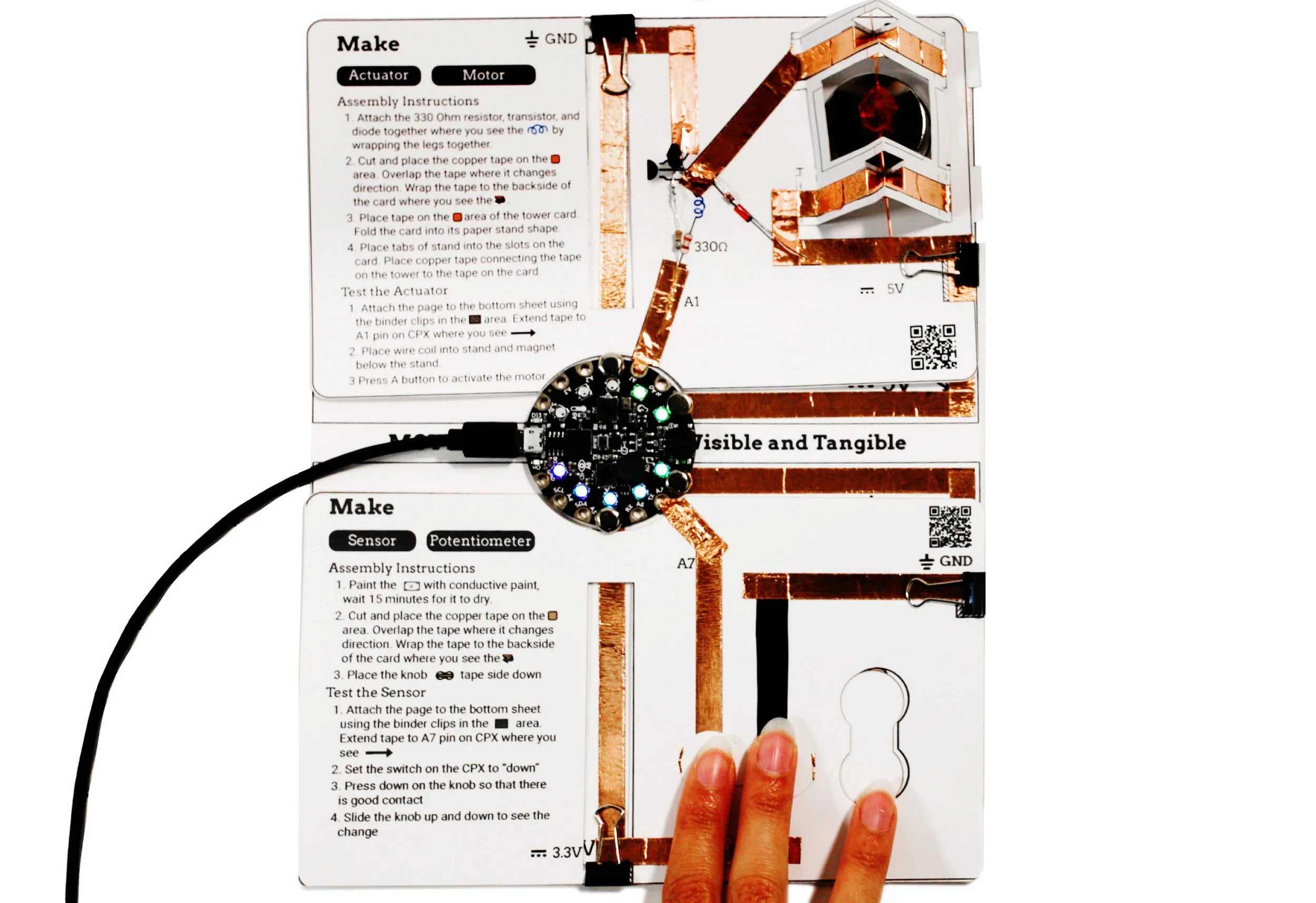 Making Computing Visible and Tangible — CoDeCraft Group