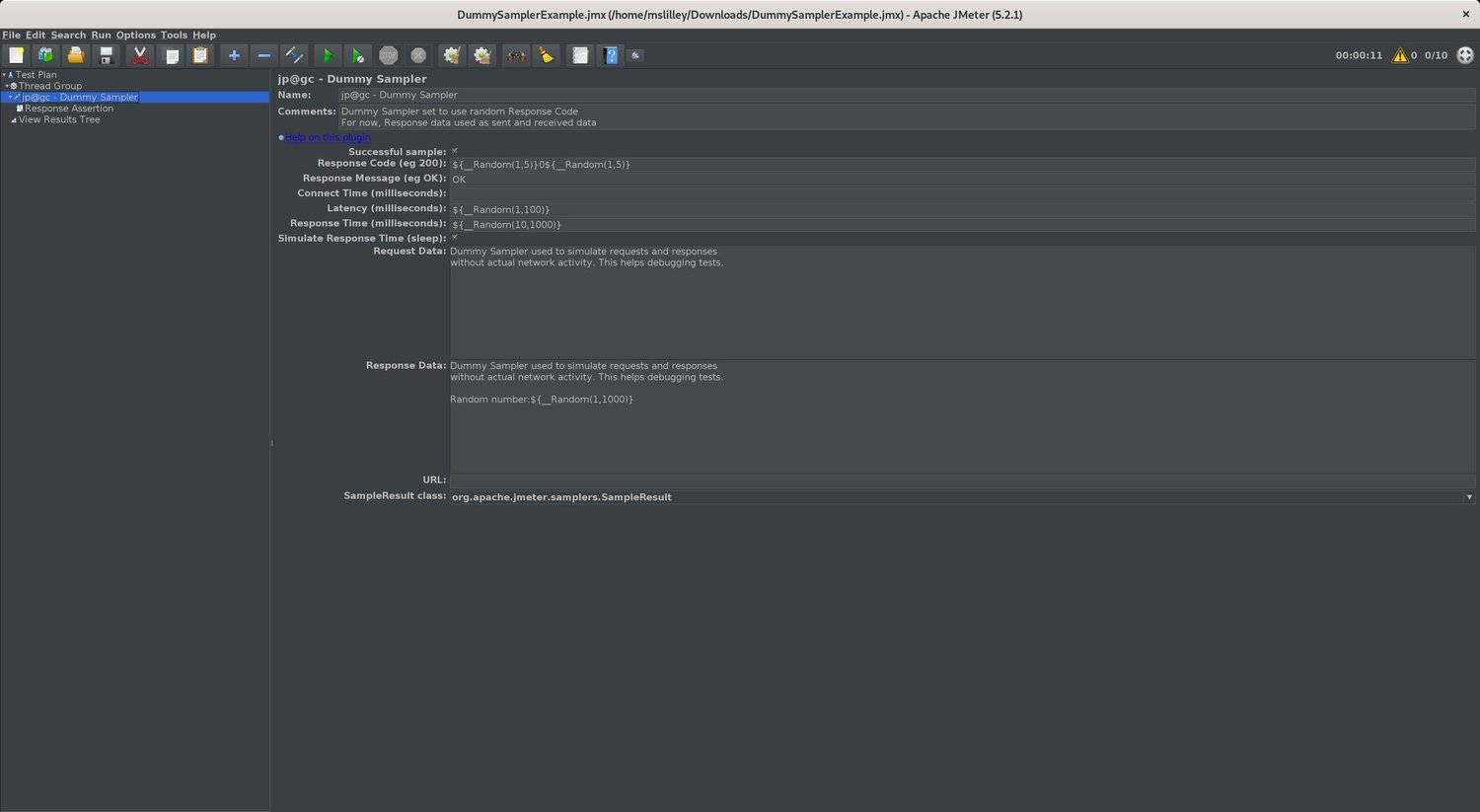 Dummy Sampler — Martkos IT Ltd