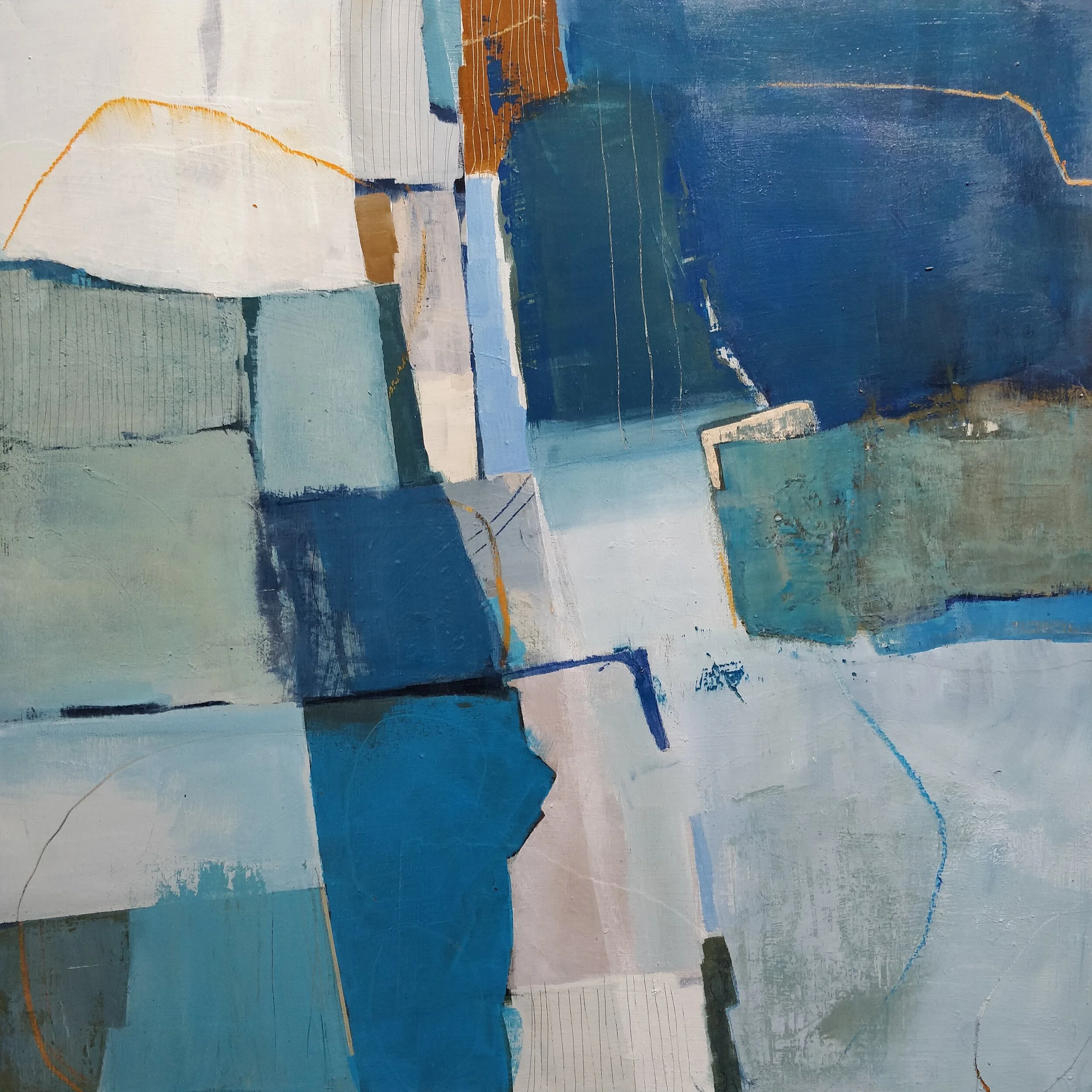 Caroline Millar: Scottish contemporary abstract artist. Recent work ...