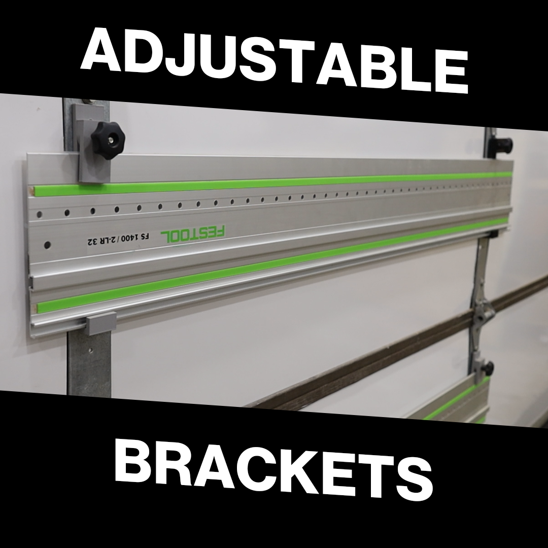 Adjustable Guide Rail Bracket — Tailored Forest