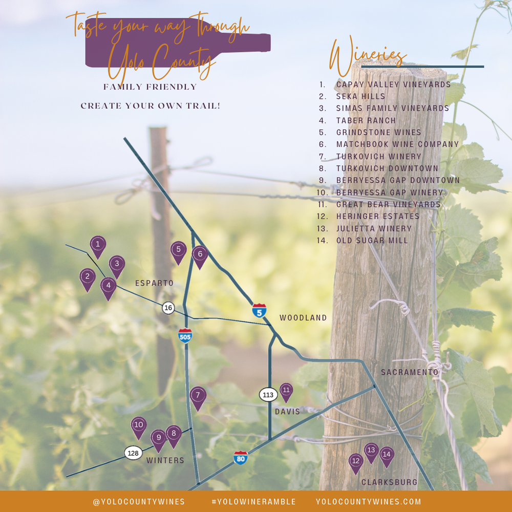Plan Your Wine Tasting Trip — Yolo County Vineyard & Winery Association