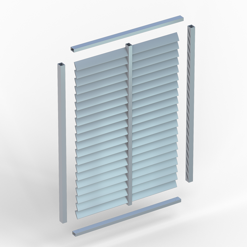 Aluminium louvre systems — Glass Outlet