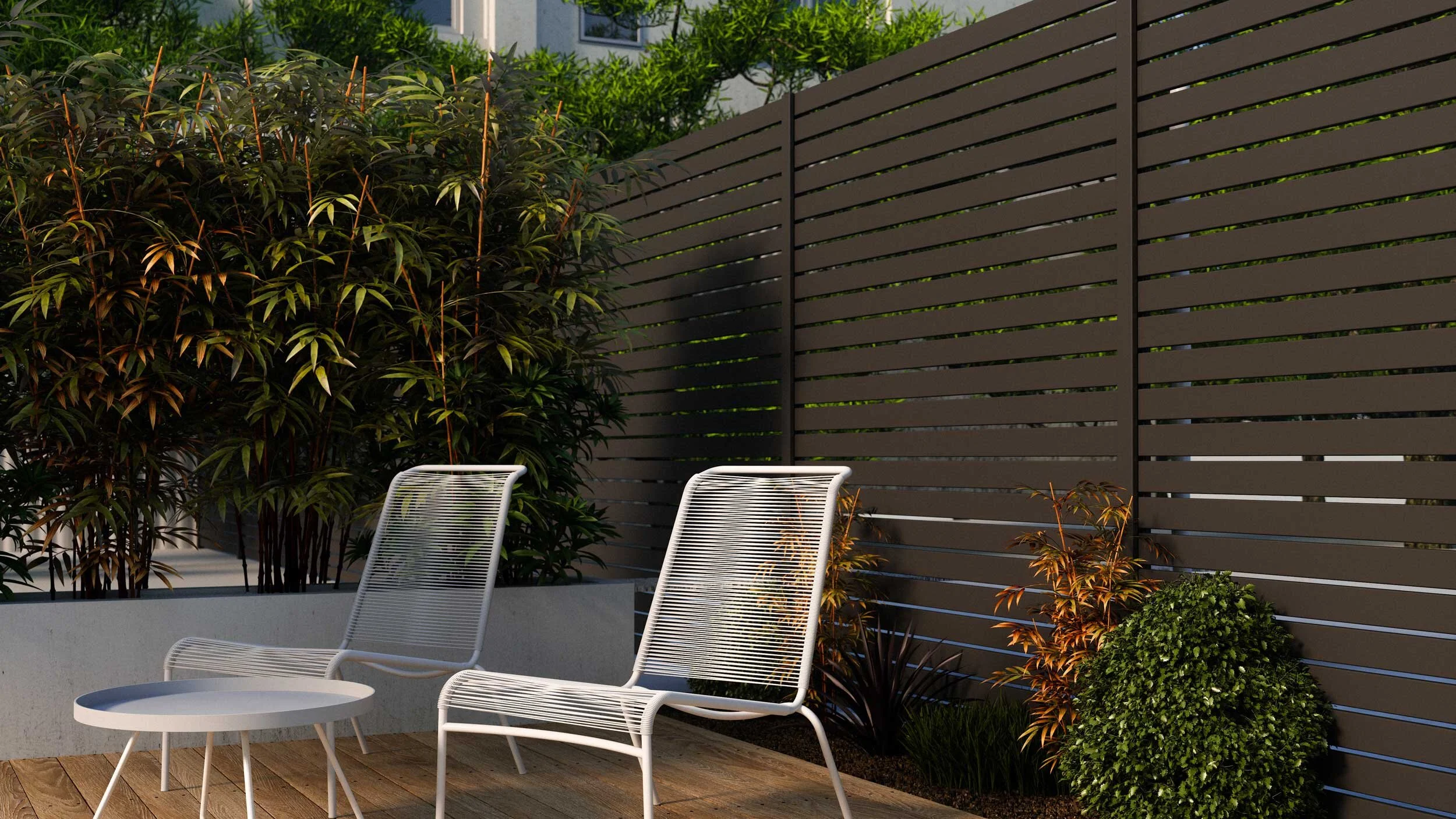 Aluminium slat screening — Glass Outlet