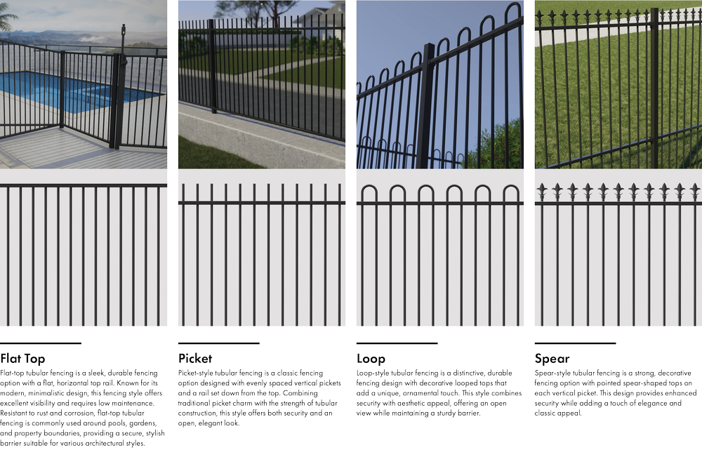 Safe & Stylish Aluminium Custom Tubular Pool Fencing — Glass Outlet
