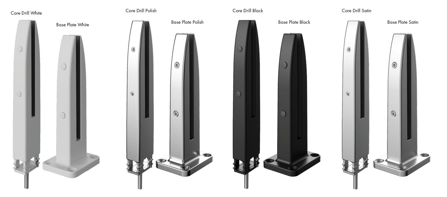 Nova Spigots for 12mm Glass Balustrades — Glass Outlet