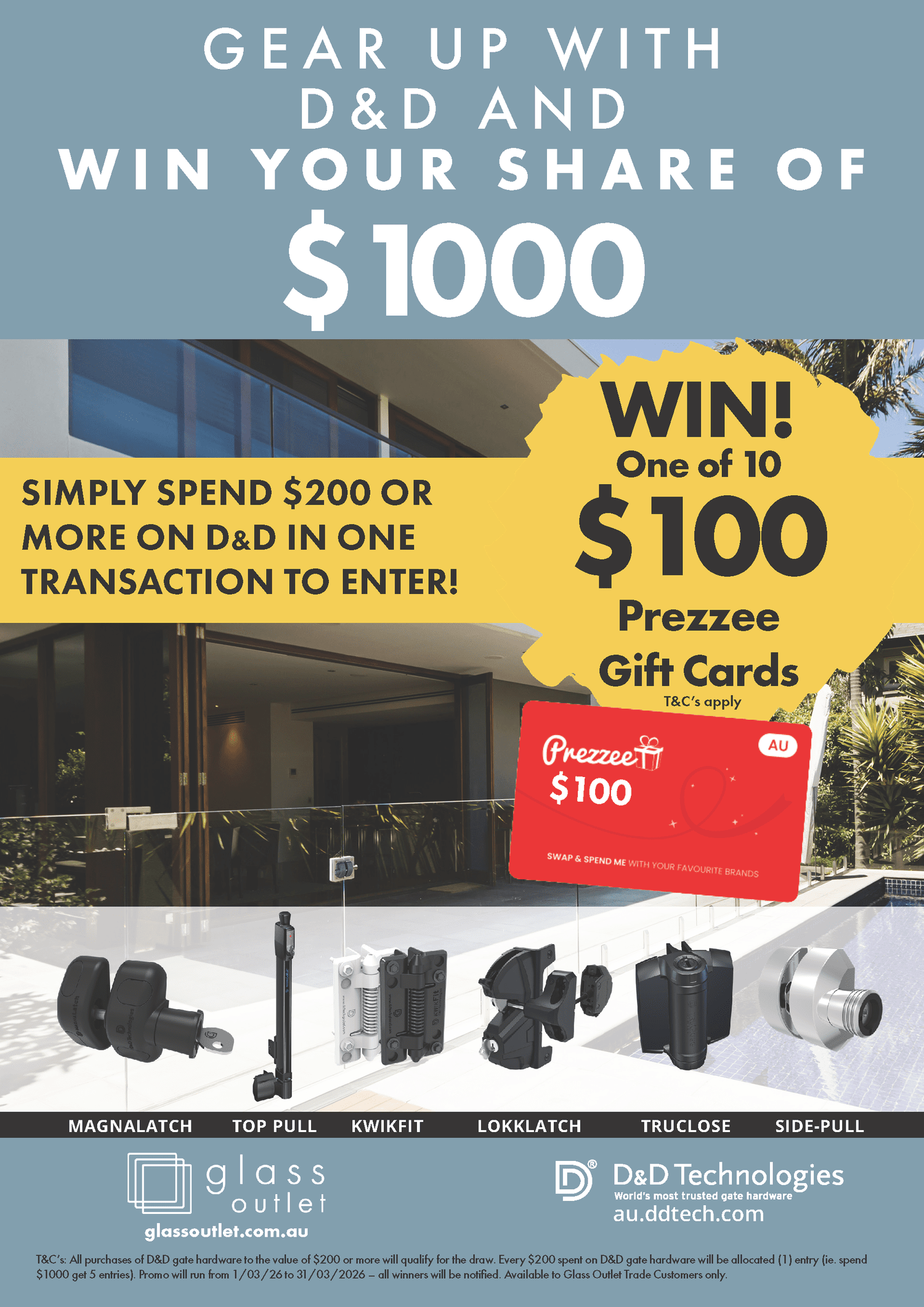 Current Promotion/Competition — Glass Outlet