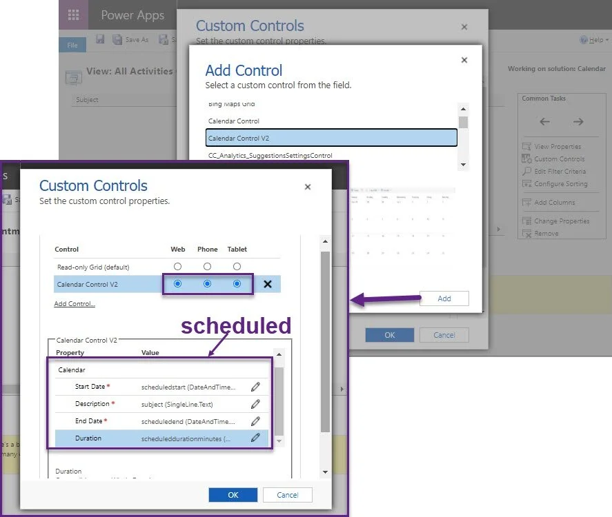 Attractive Activity Calendars in Model-Driven Apps — Amey Holden ...