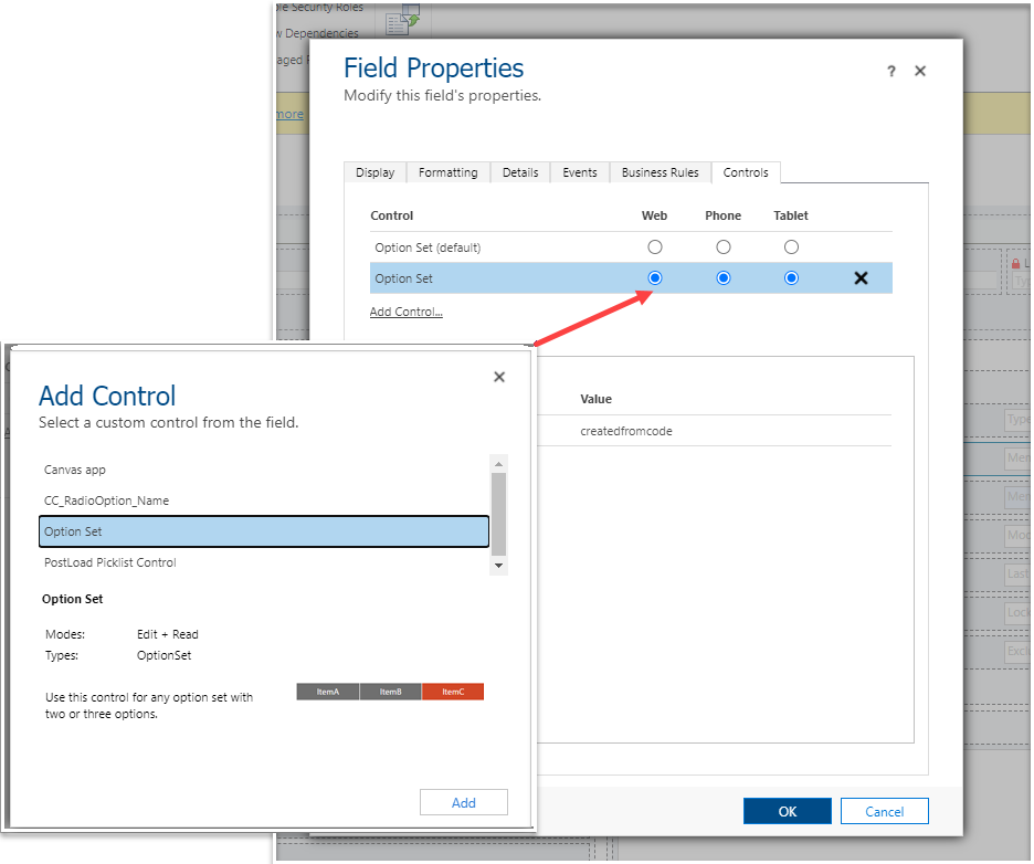 Option Sets in Model-driven Power Apps with Custom Controls and PCF ...
