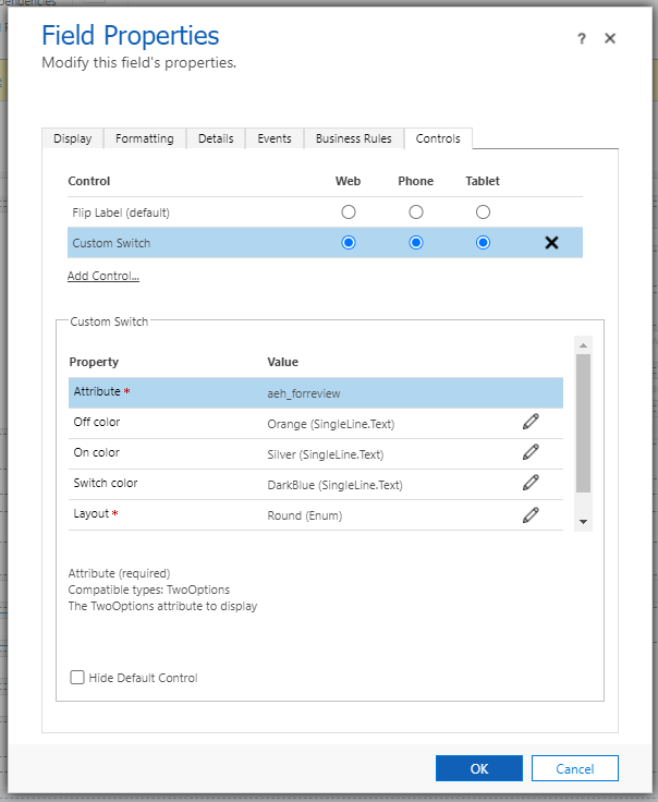 Two Option fields in Model-Driven Apps — Amey Holden | Anything But ...