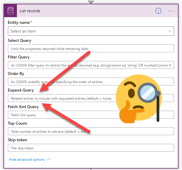 List records and resolve lookup GUIDs using expand queries in Power ...