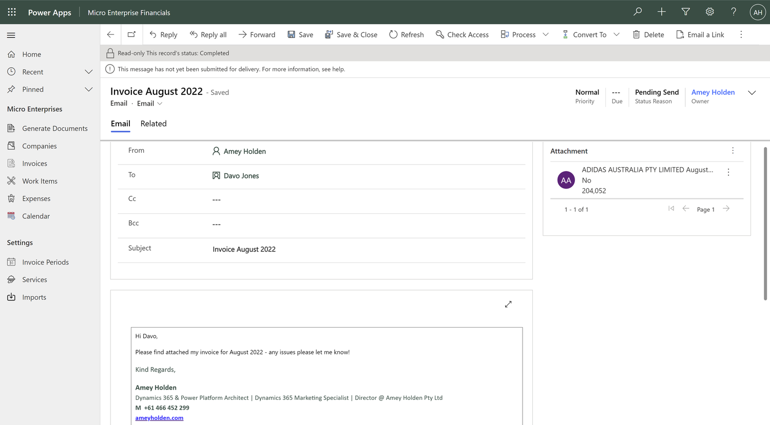 Use custom pages to generate documents in model-driven Power Apps ...