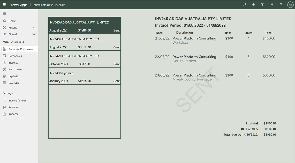 Use custom pages to generate documents in model-driven Power Apps — Amey Holden | Anything But ...
