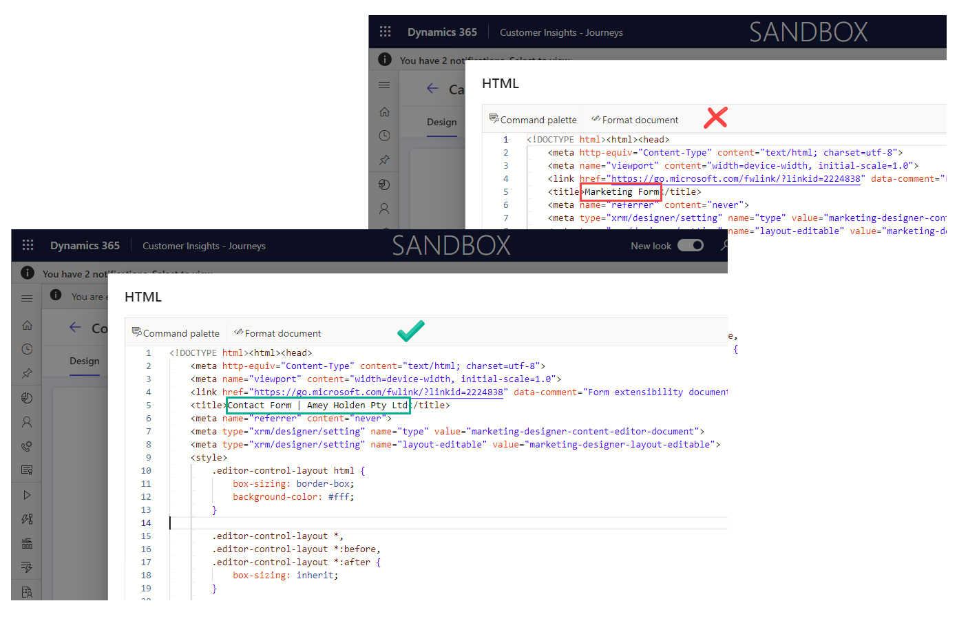 Customise and style marketing forms in Customer Insights - Journeys — Amey Holden | Anything But ...