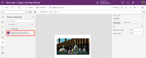 Call a Power Automate flow from a button in Model-driven apps — Amey Holden | Anything But Code ...