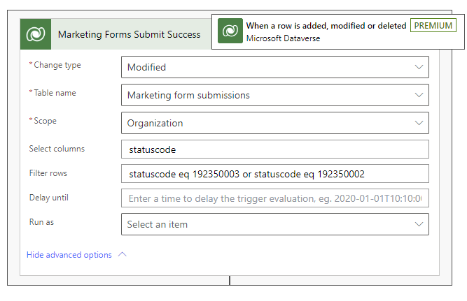 Show form submissions and event registrations details on the timeline ...
