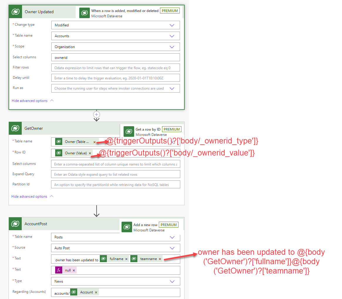 Add custom auto post in the model-driven apps timeline — Amey Holden ...