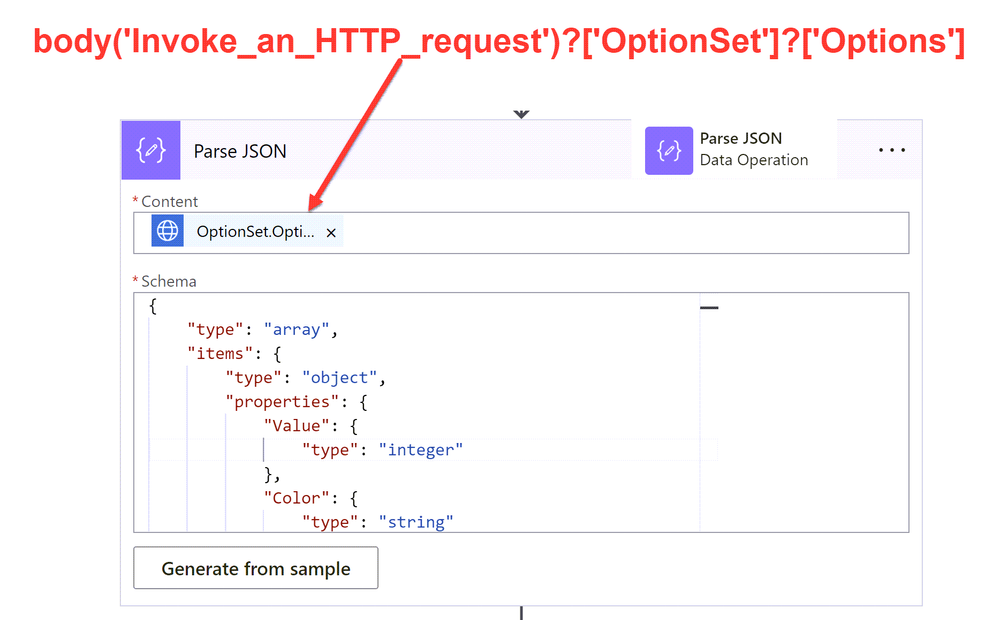 Handling large choice (option sets) in Power Automate dynamically ...