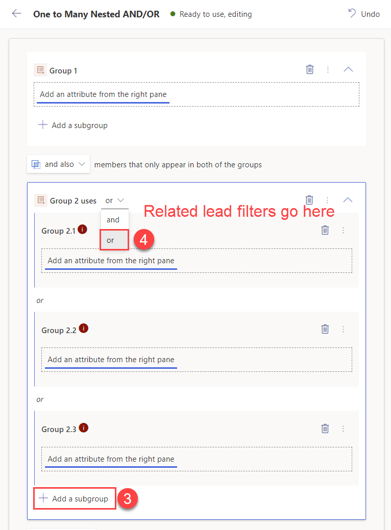 Nested condition segments in Customer Insights - Journeys — Amey Holden ...