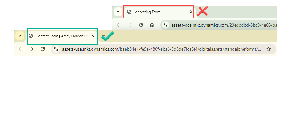 Customise and style marketing forms in Customer Insights - Journeys ...