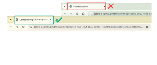 Customise and style marketing forms in Customer Insights - Journeys ...