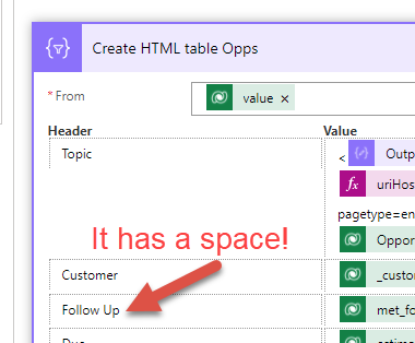 Create Dataverse Links / URLs in HTML Tables using Power Automate ...
