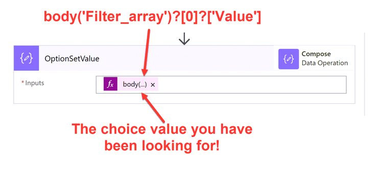 Dynamics 365 : Set Dataverse Choices/Option set in Power Automate ...
