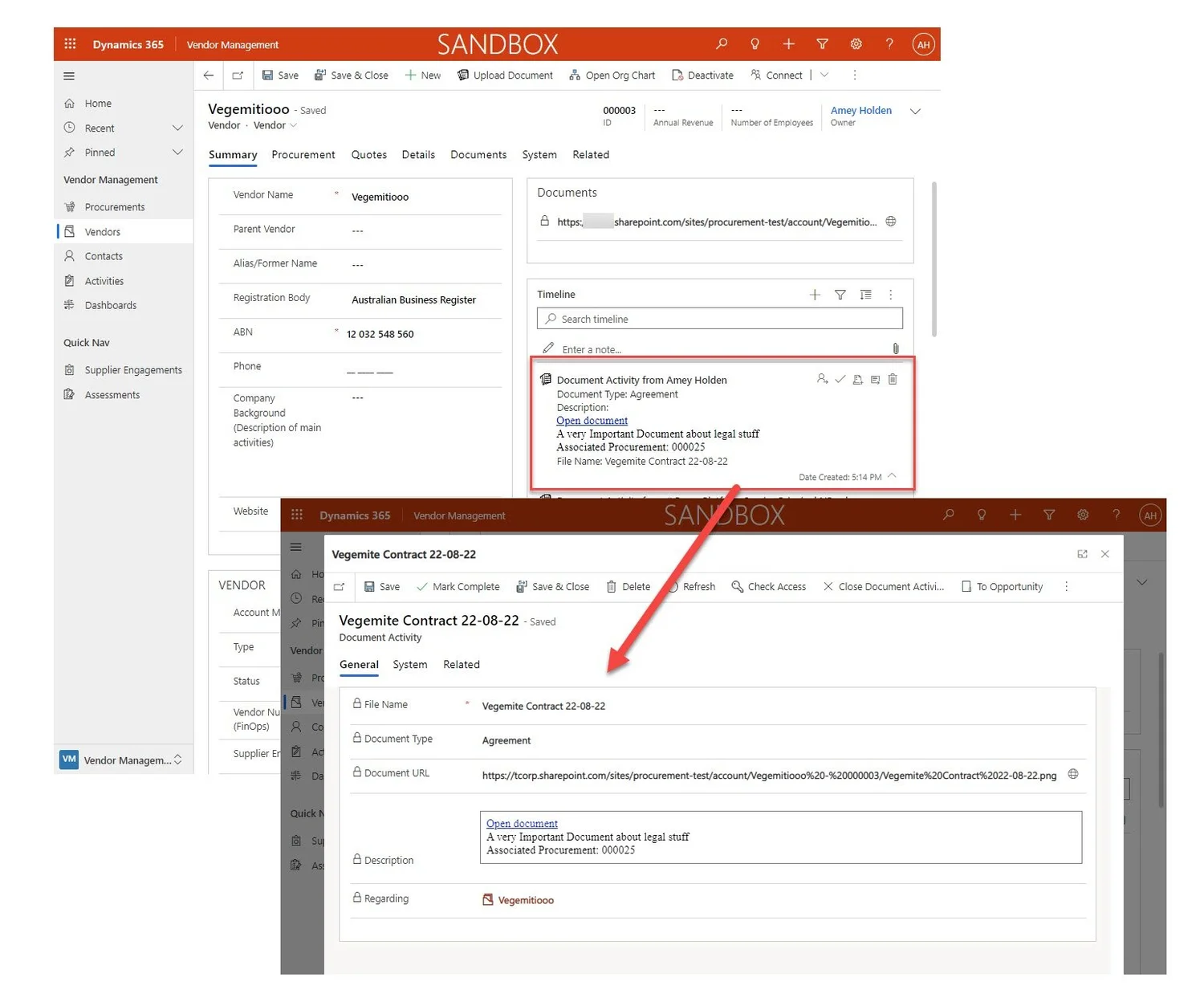 Document upload with metadata in Dynamics 365 or model-driven apps ...