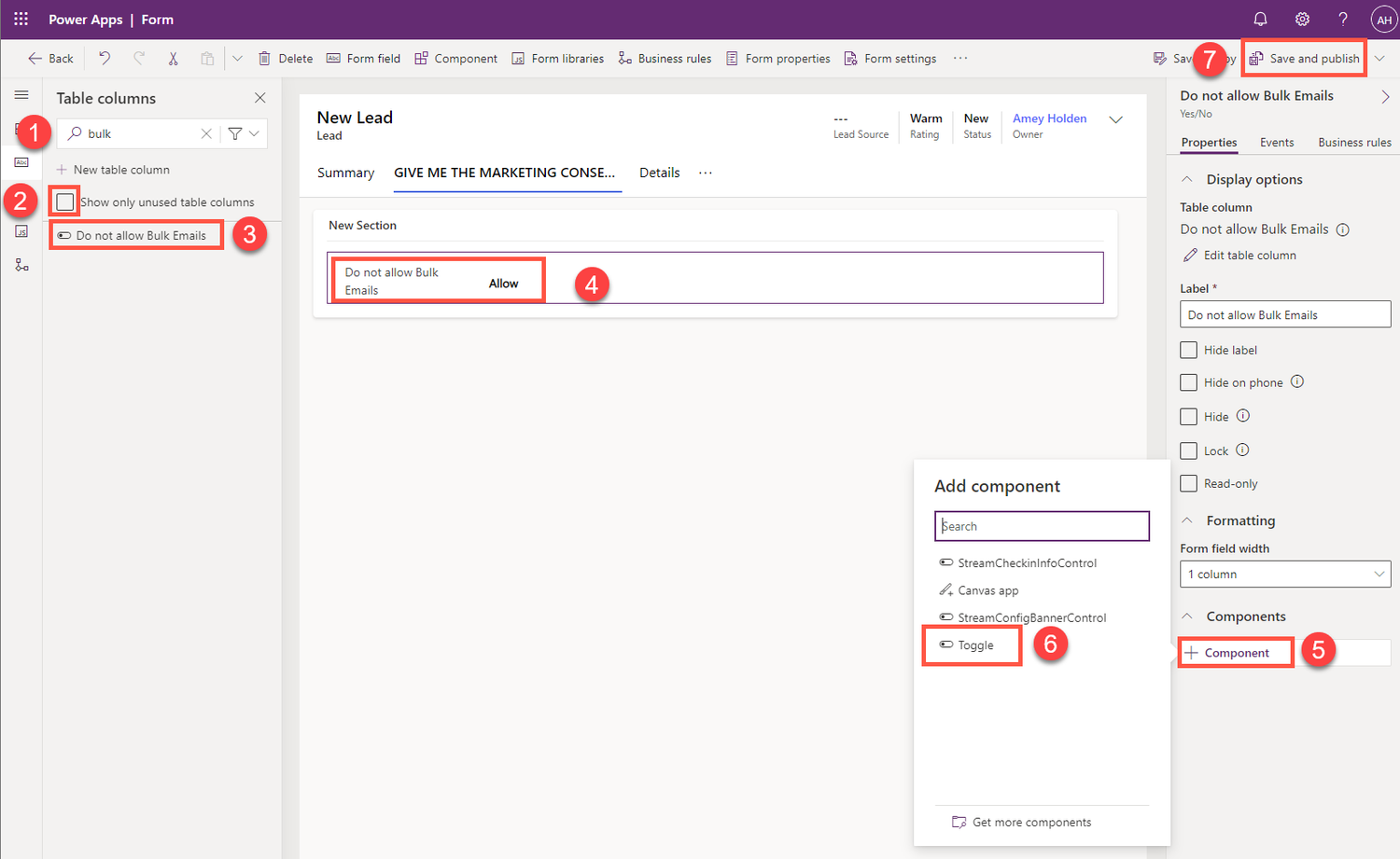 Manage Customer Consent From Contact And Lead Forms In Dynamics 365 Marketing — Amey Holden