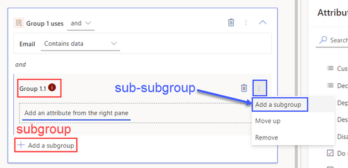 Nested condition segments in Customer Insights - Journeys — Amey Holden | Anything But Code ...