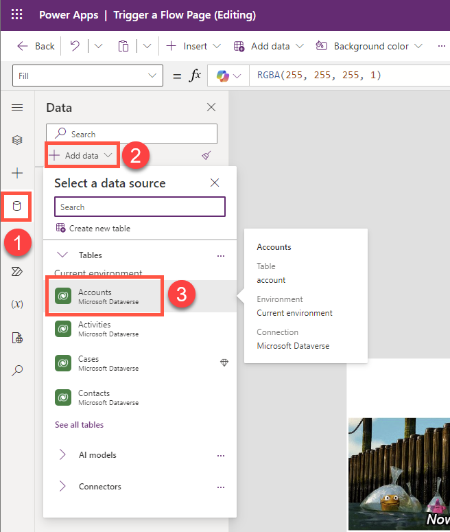 Call a Power Automate flow from a button in Model-driven apps — Amey ...