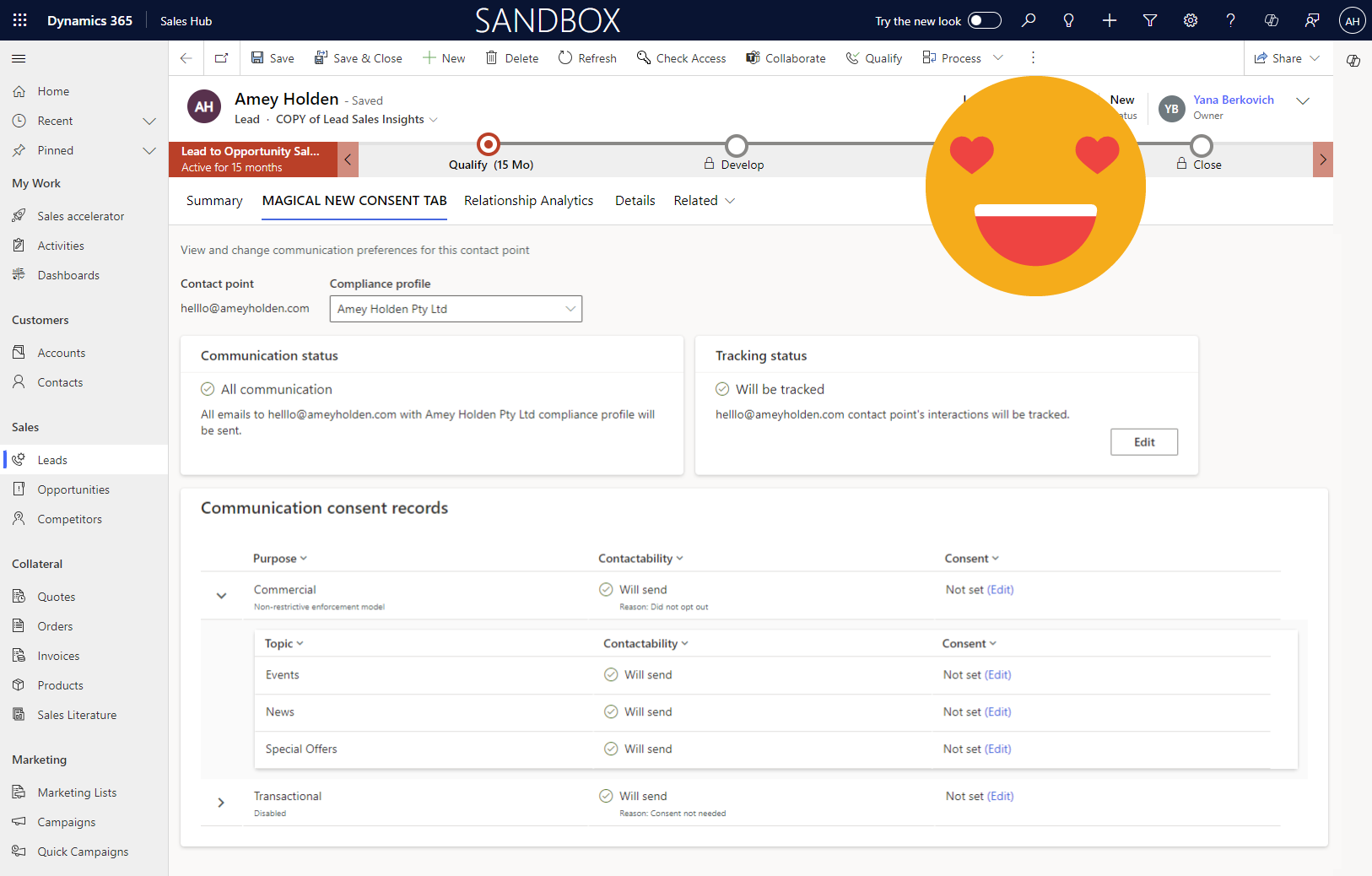 Manage Customer Consent From Contact And Lead Forms In Dynamics 365 Marketing — Amey Holden