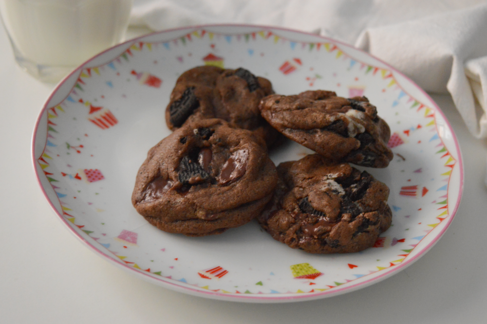 Double Chocolate Coffee Oreo Cookies — Pancakes and Biscotti