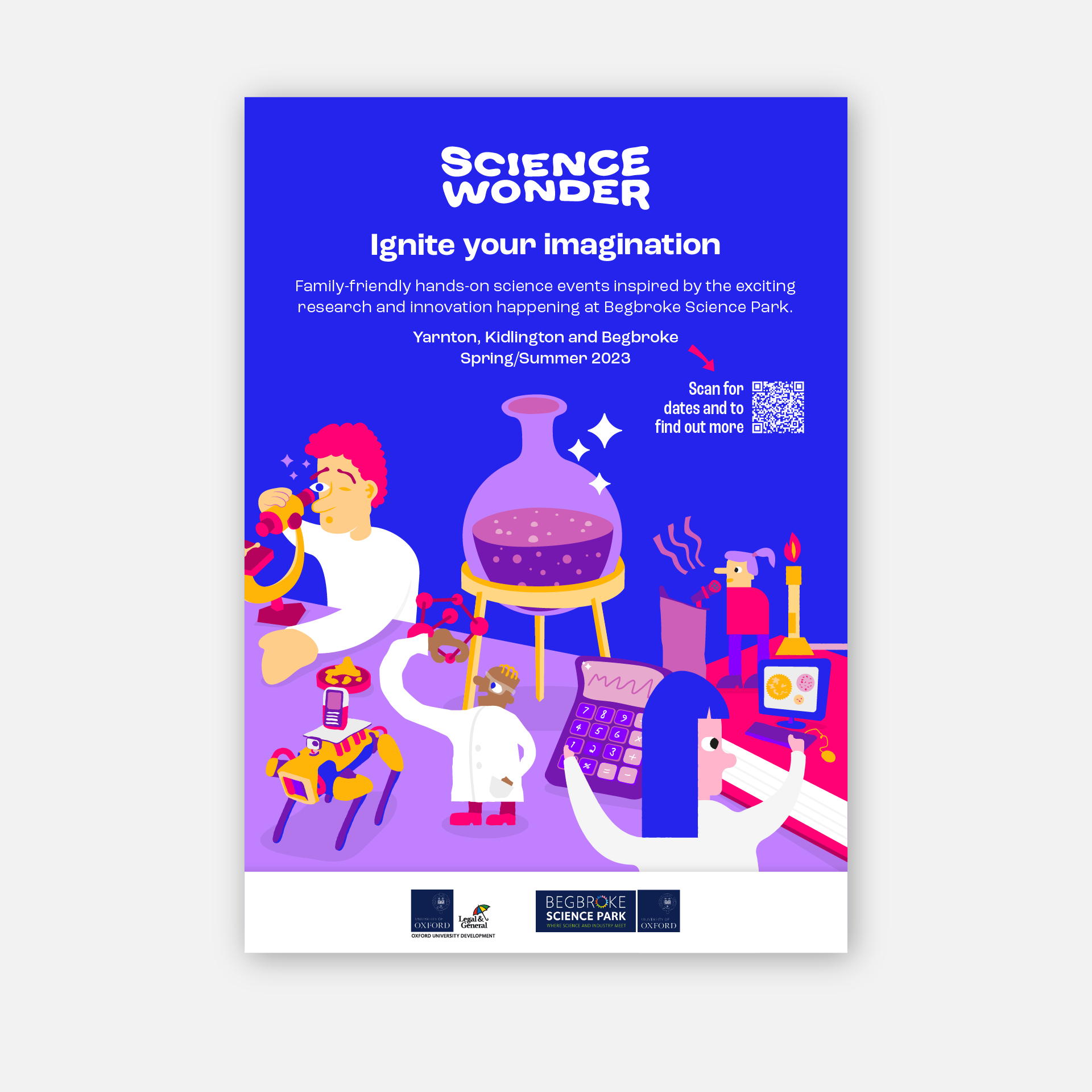 Science Wonder — Bounce - Oxford Graphic Design Agency