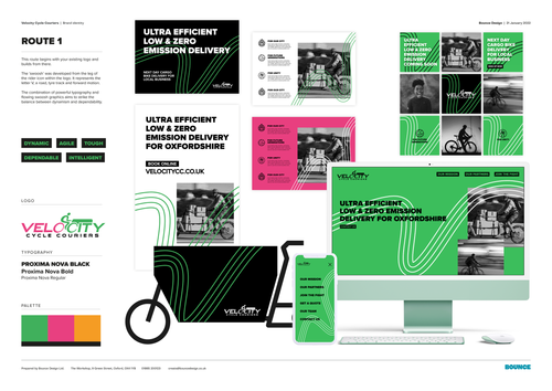 Velocity — Bounce - Oxford Graphic Design Agency
