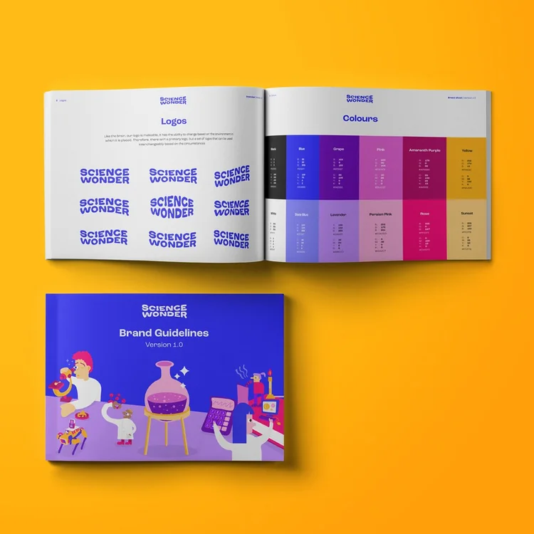 Science Wonder — Bounce - Oxford Graphic Design Agency