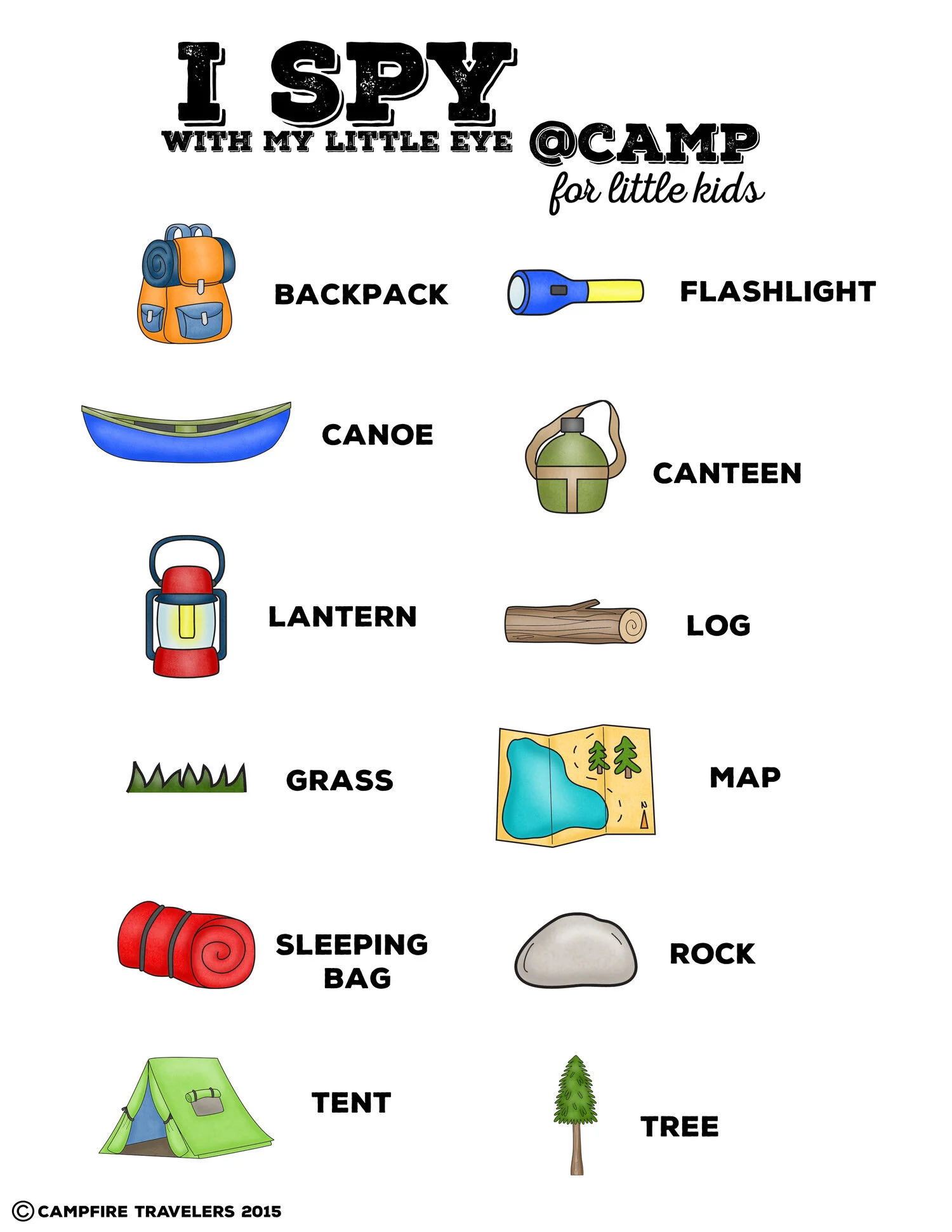 I Spy at camp — Campfire Travelers
