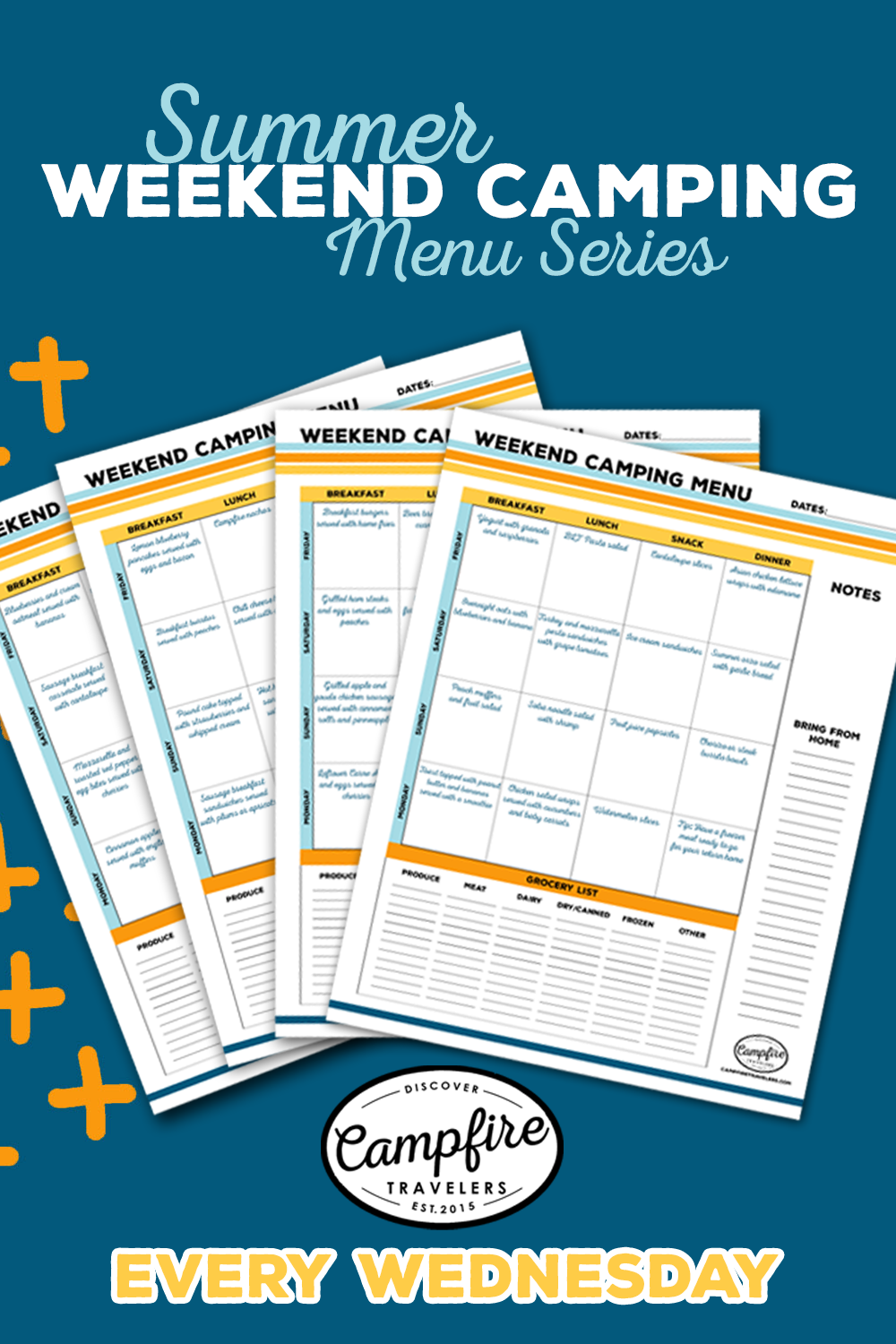 Independence Day Weekend Camping Menu — Campfire Travelers - Camping ...