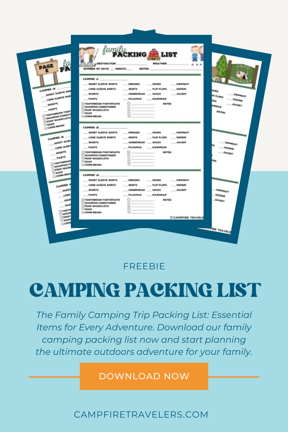 The Family Camping Packing Guide: Don't Forget These Essential Items ...
