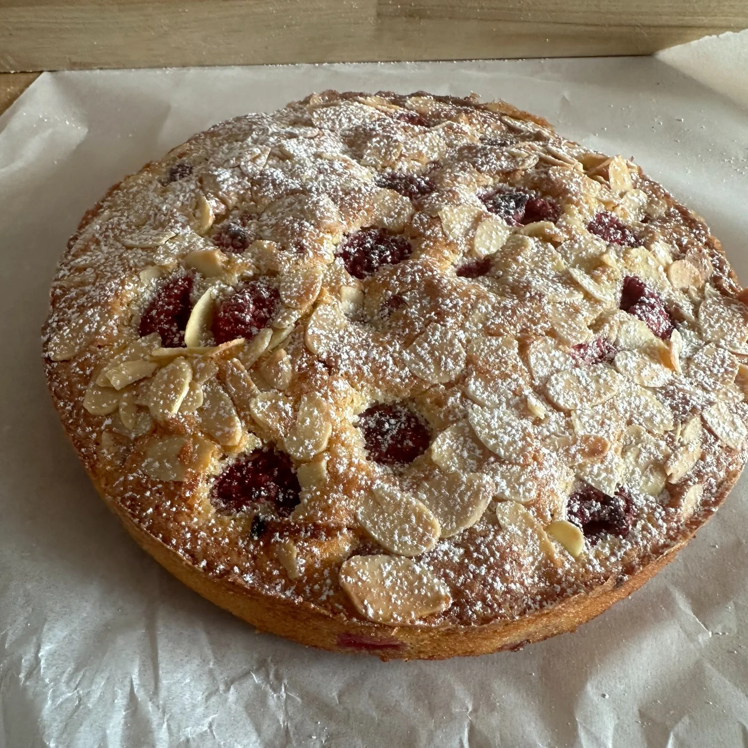Raspberry & Almond Cake — Beehive Bakes