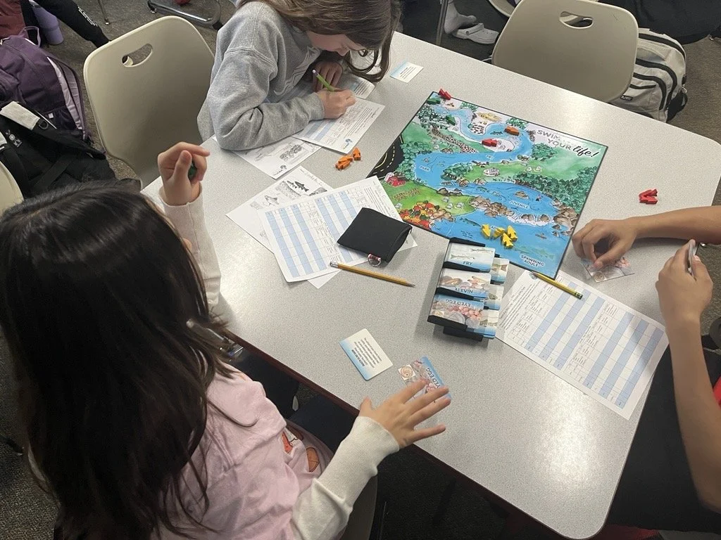 Sixth grade students learn about clean water and watersheds ...