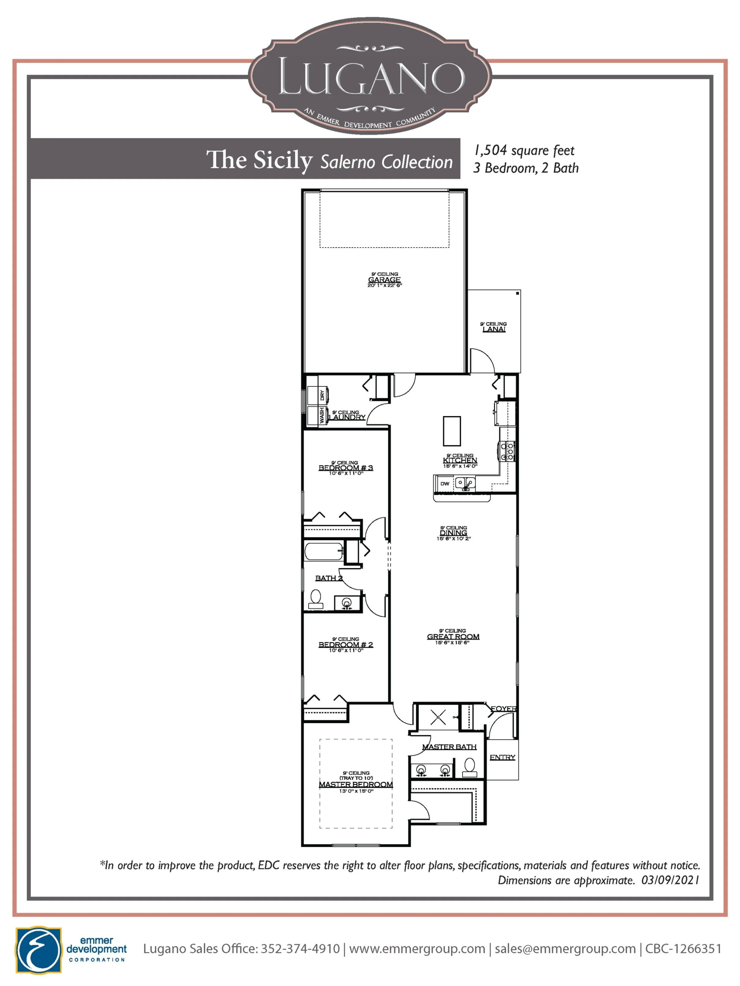 Sicily Floorplan - Emmer Group
