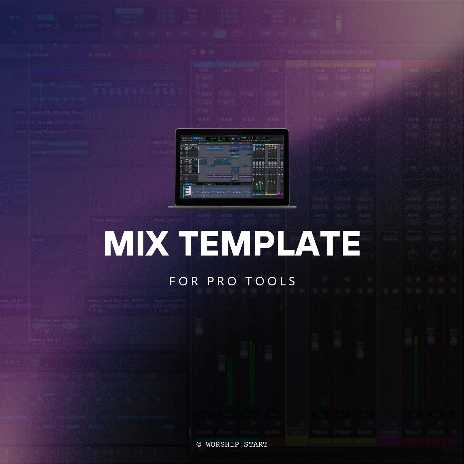 Broadcast Mix Templates | Pro Tools — Worship Start